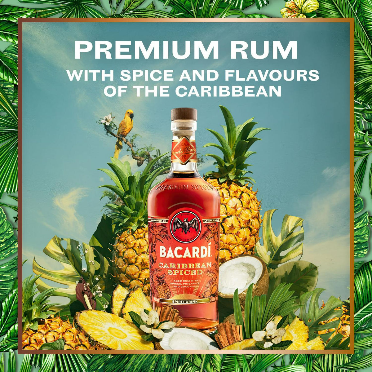 Bacardi Caribbean Spiced Premium Rum 70cl – To your door Barrow
