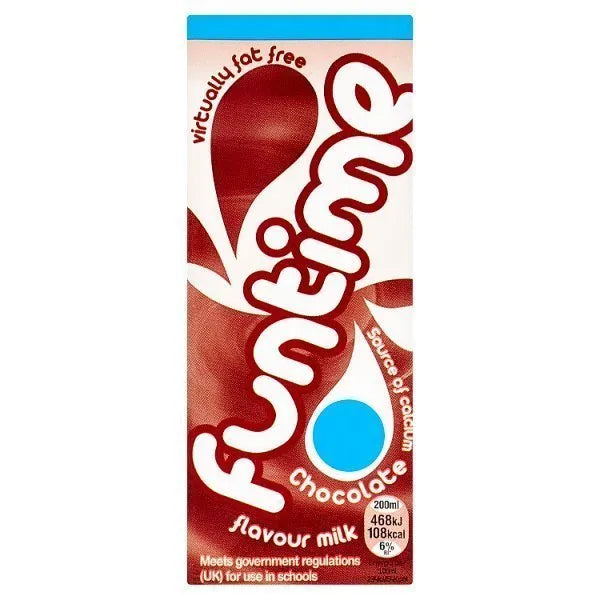 Funtime Chocolate Flavour Milk Small Carton 200ml – To your door Barrow